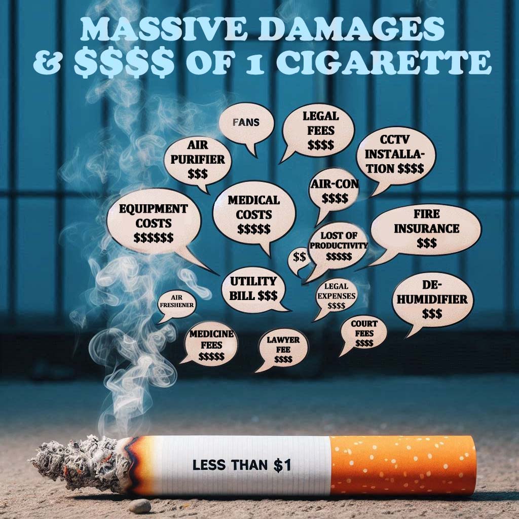 The high cost of living near a Smoking Neighbour – catchthesmoker